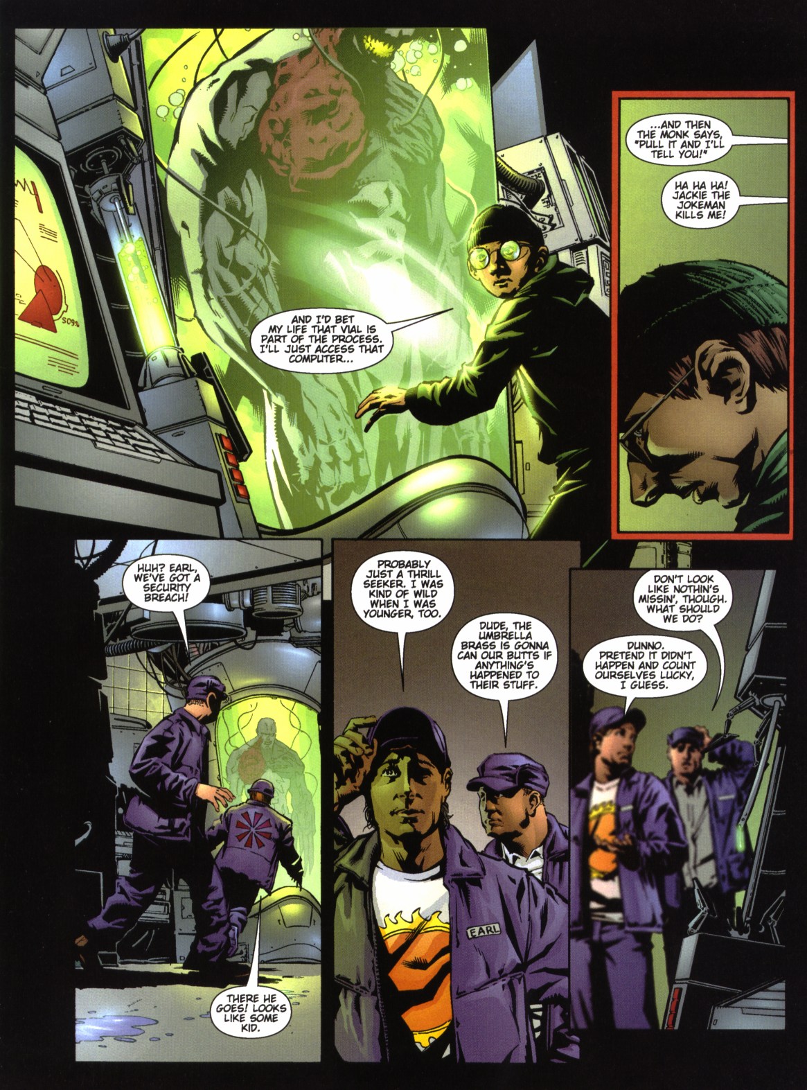 Read online Resident Evil (1998) comic - Issue #5