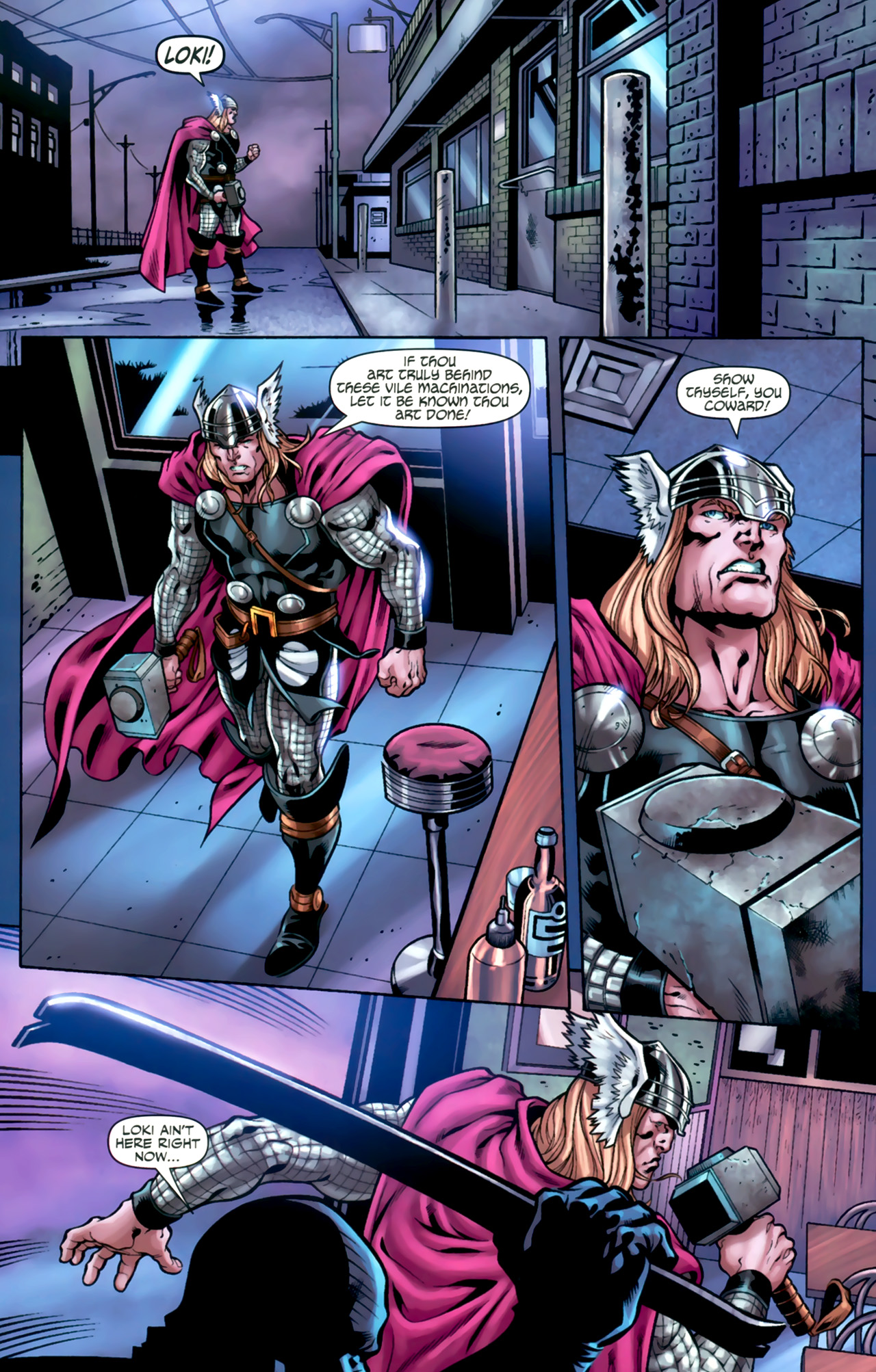 Read online Wolverine vs. Thor comic - Issue #3