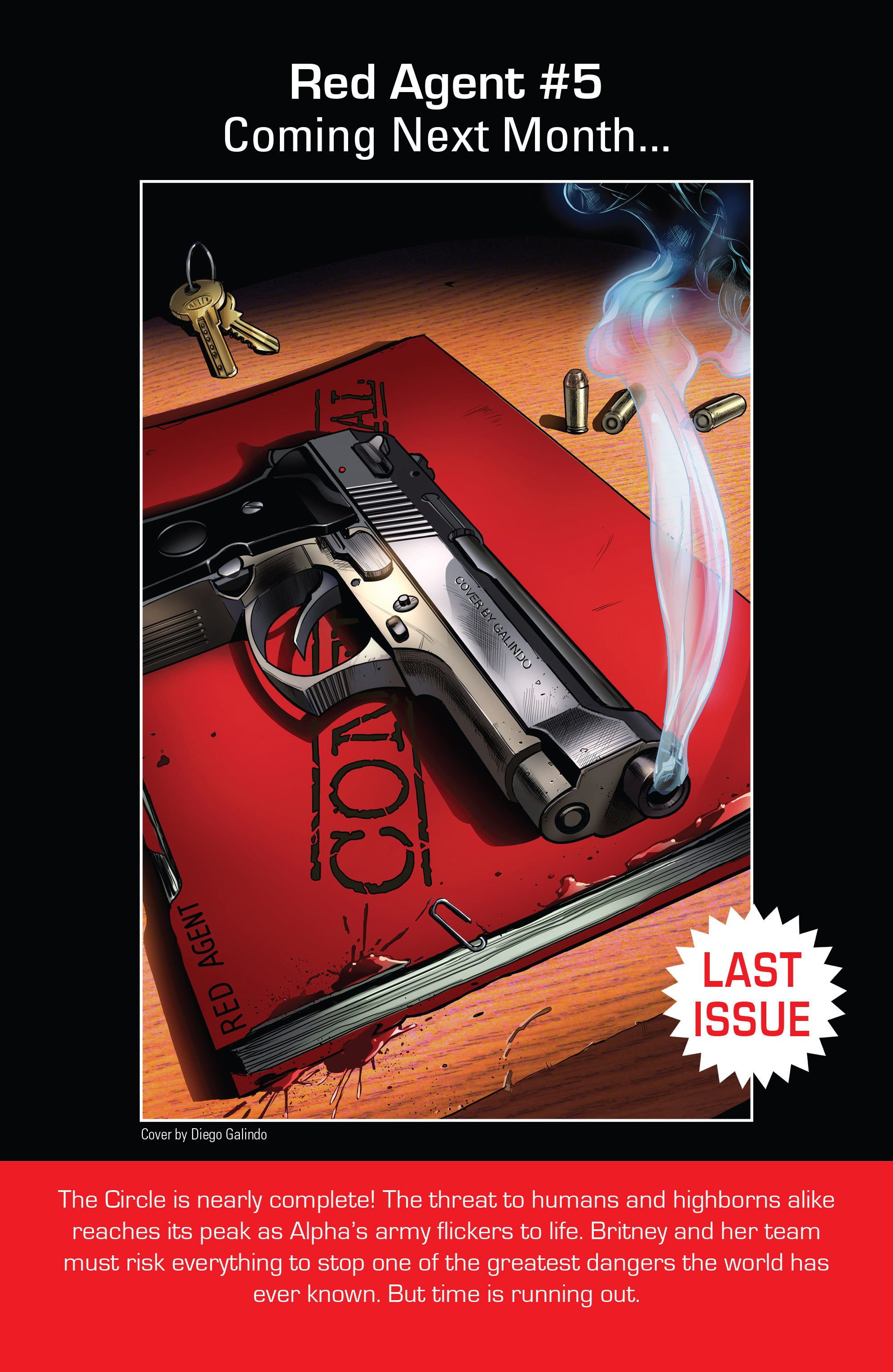 Read online Red Agent comic - Issue #4