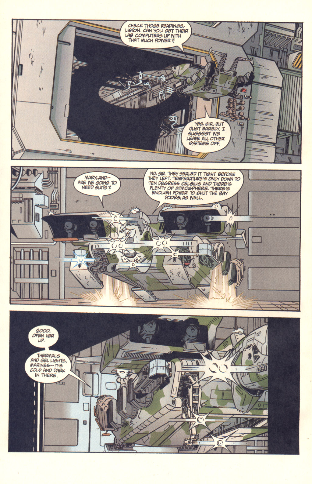 Read online Aliens: Colonial Marines comic - Issue #8