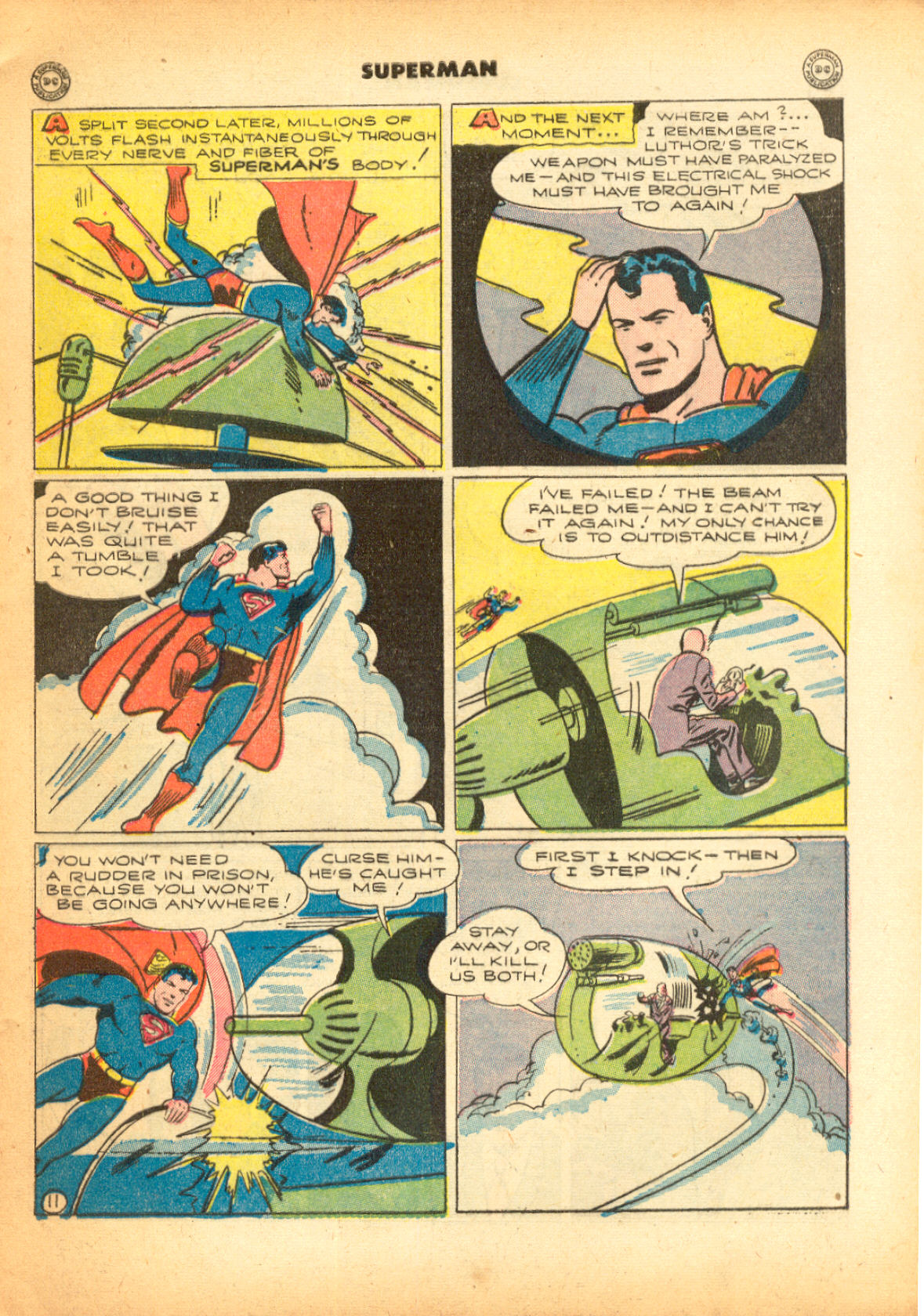 Read online Superman (1939) comic - Issue #38