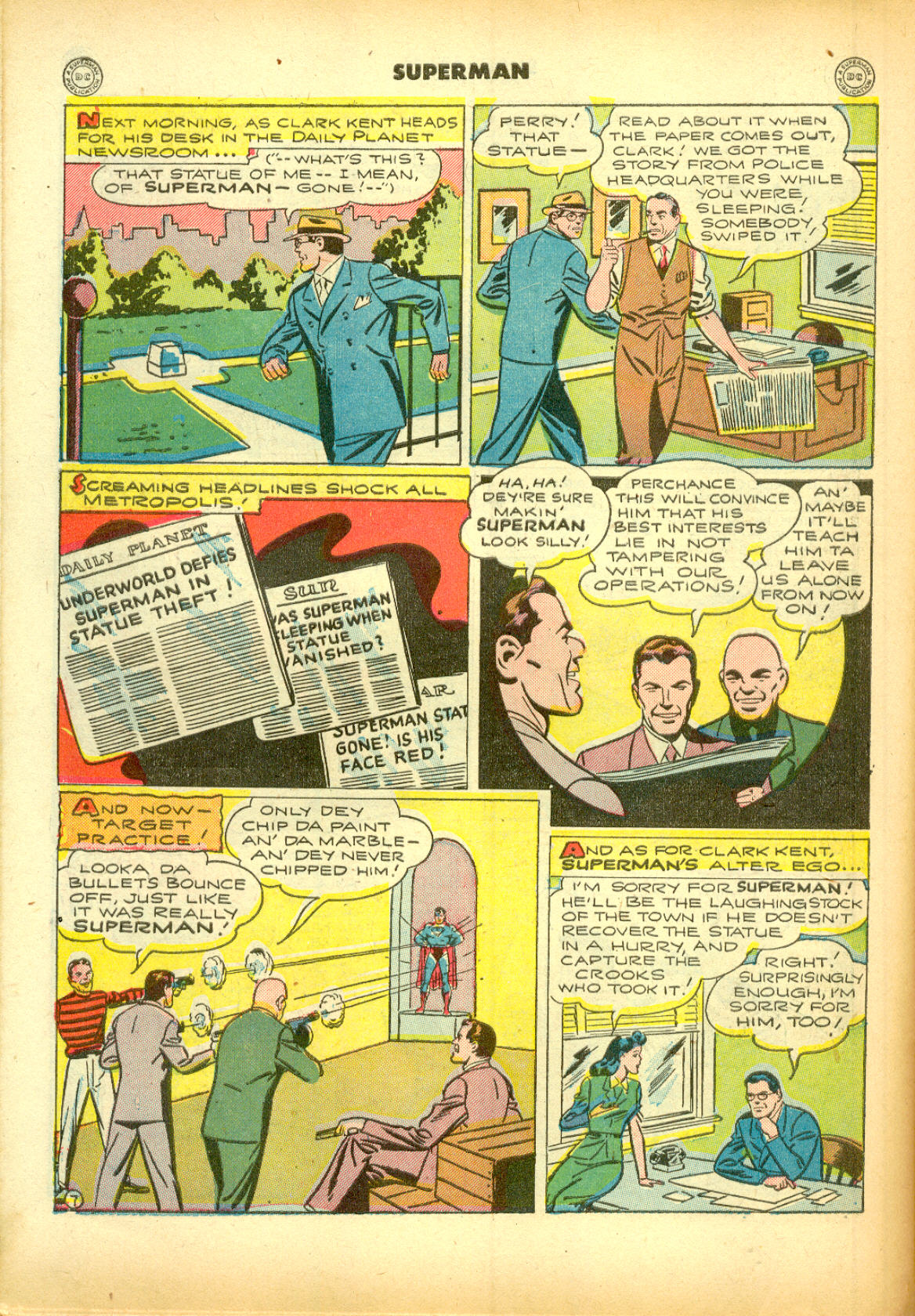 Read online Superman (1939) comic - Issue #38
