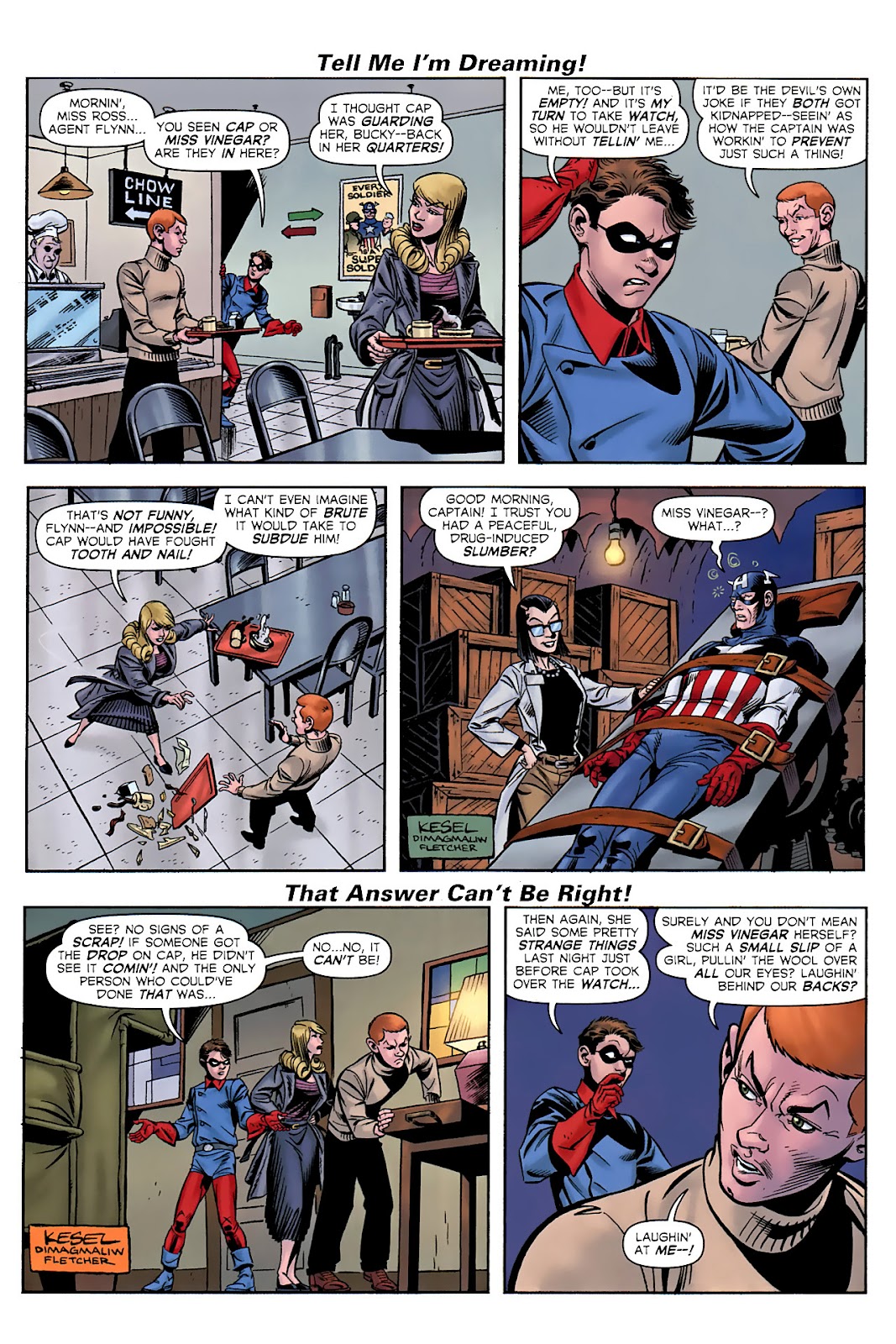 Read online Captain America: The 1940s Newspaper Strip comic - Issue #2