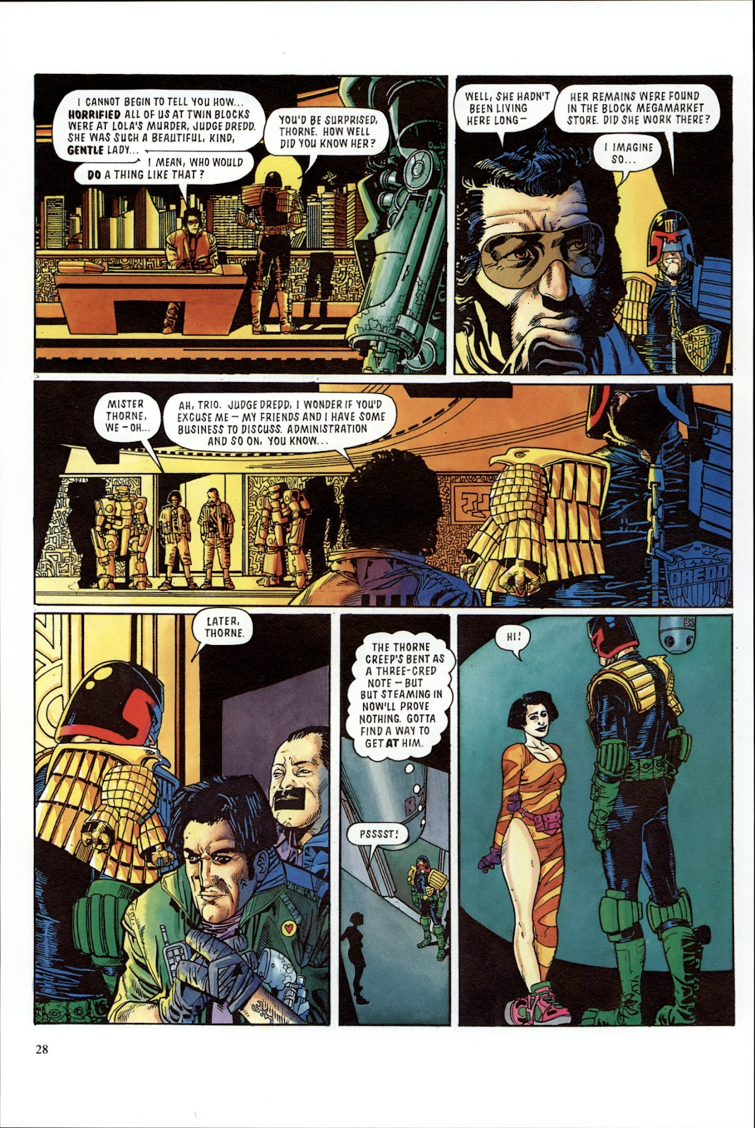 Read online Dredd Rules! comic - Issue #12