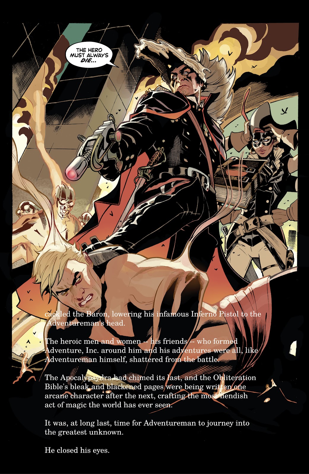 Read online Adventureman comic - Issue #1