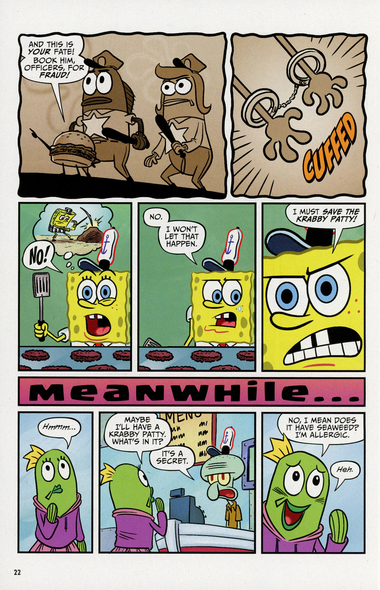 Read online SpongeBob Comics comic - Issue #40