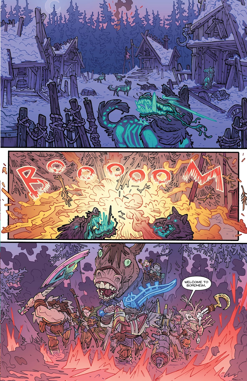 Read online The Spider King: Frostbite comic - Issue # Full