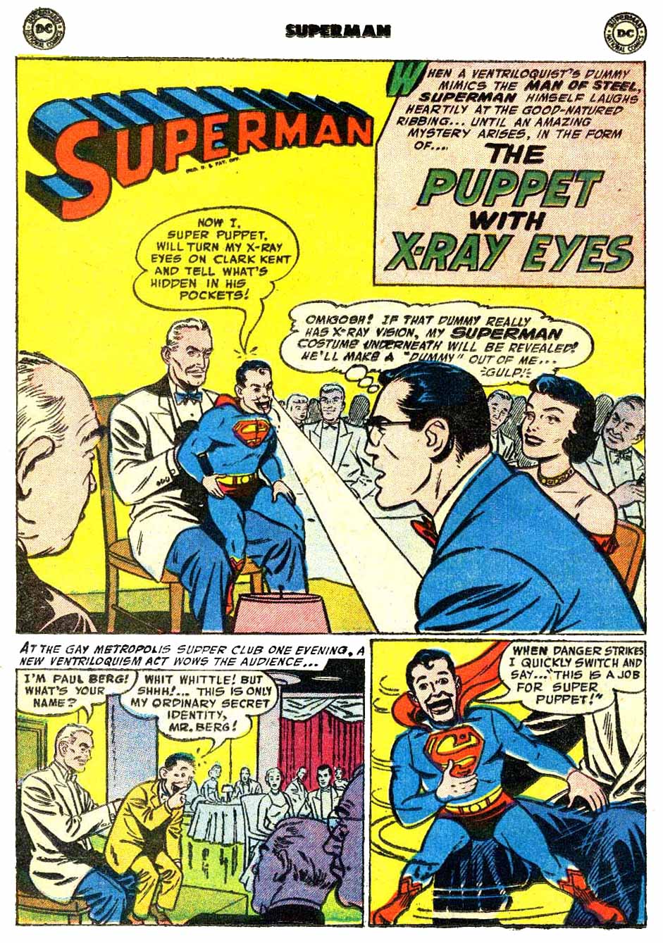 Read online Superman (1939) comic - Issue #109