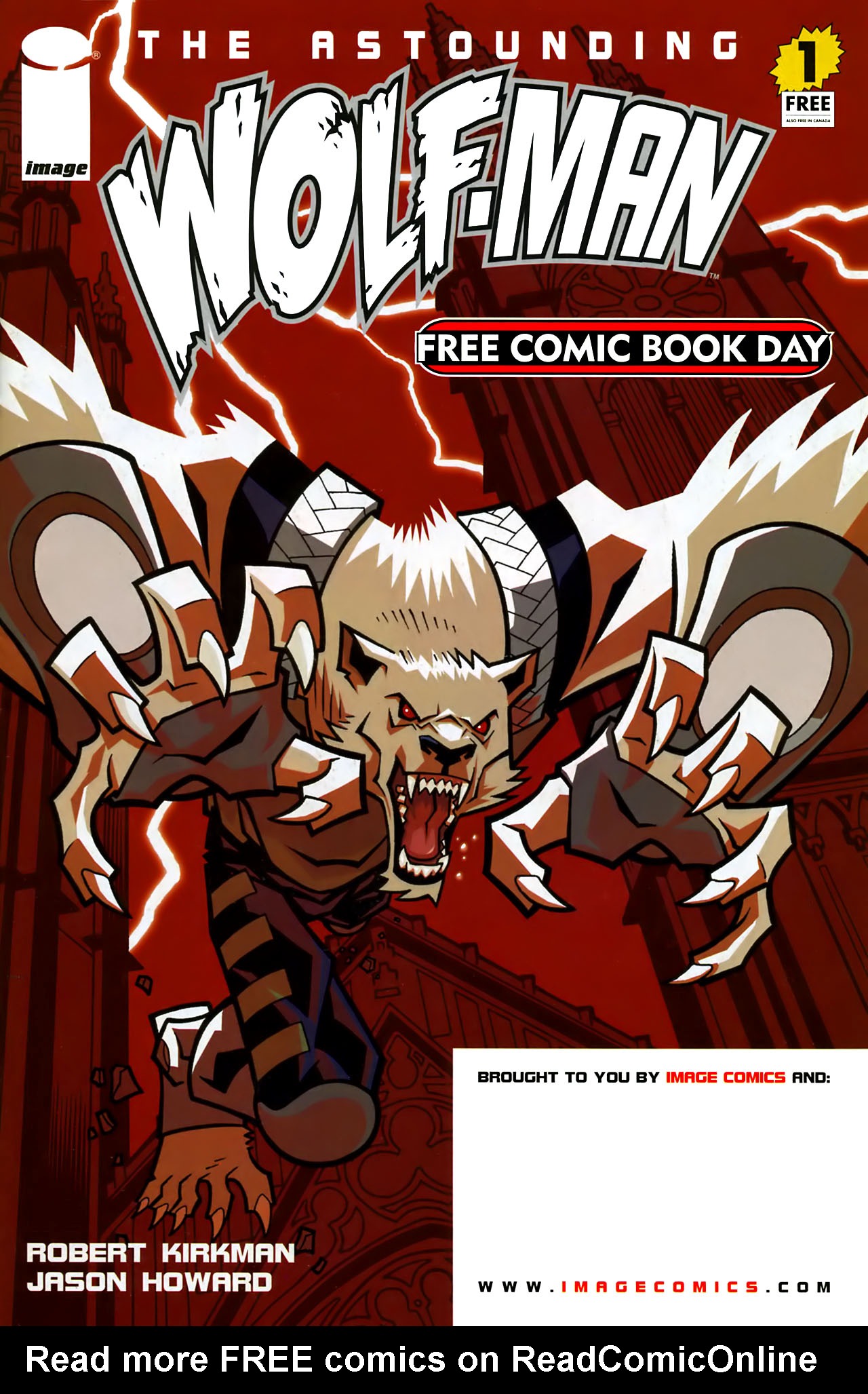 Read online The Astounding Wolf-Man comic - Issue #1