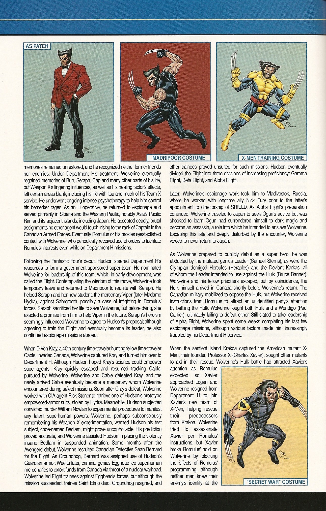 Read online Wolverine: Weapon X Files comic - Issue # TPB