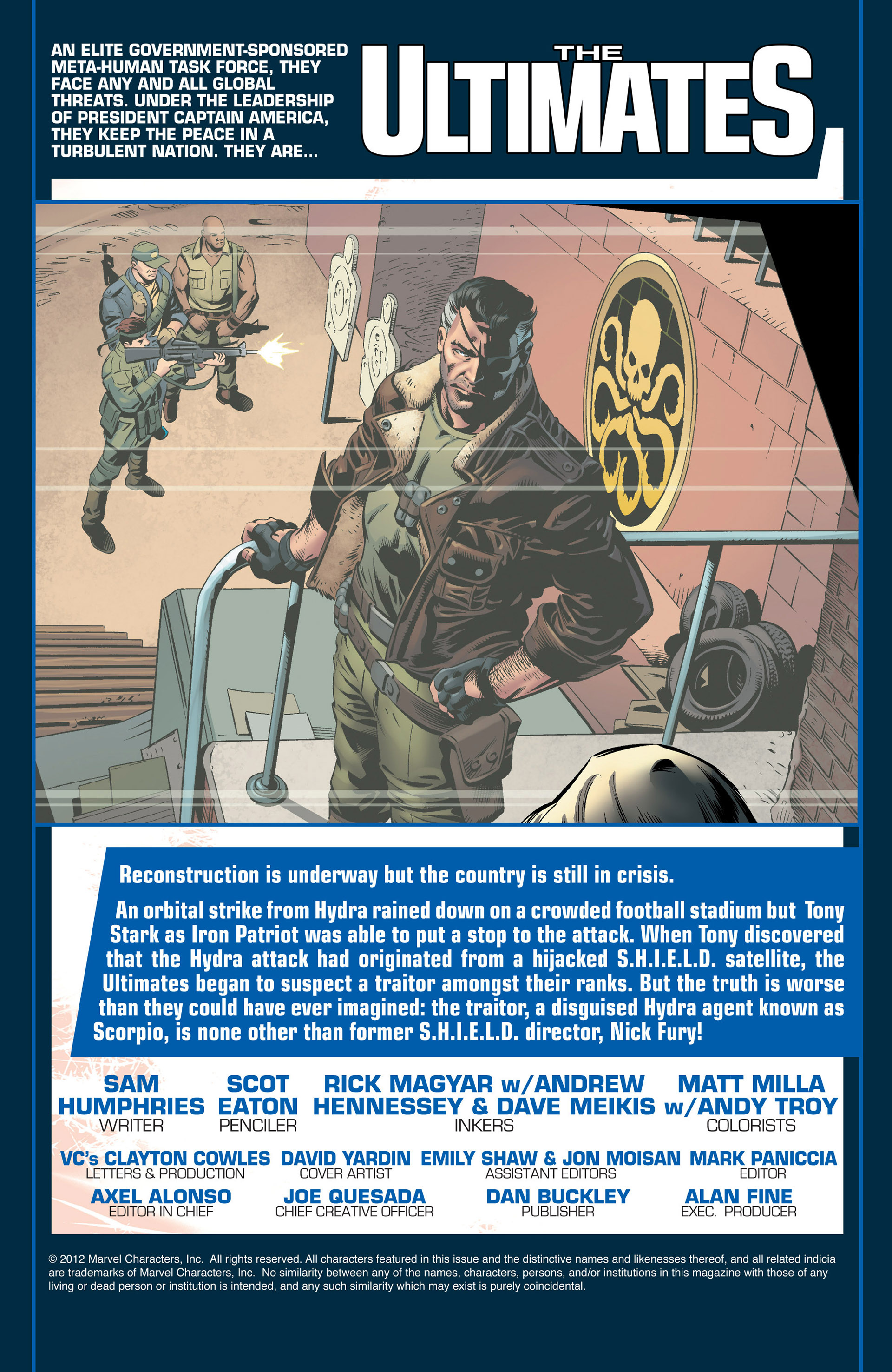 Read online Ultimate Comics Ultimates comic - Issue #20