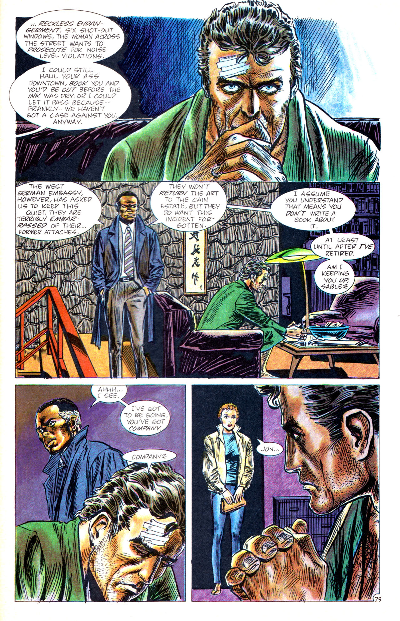 Read online Sable comic - Issue #17