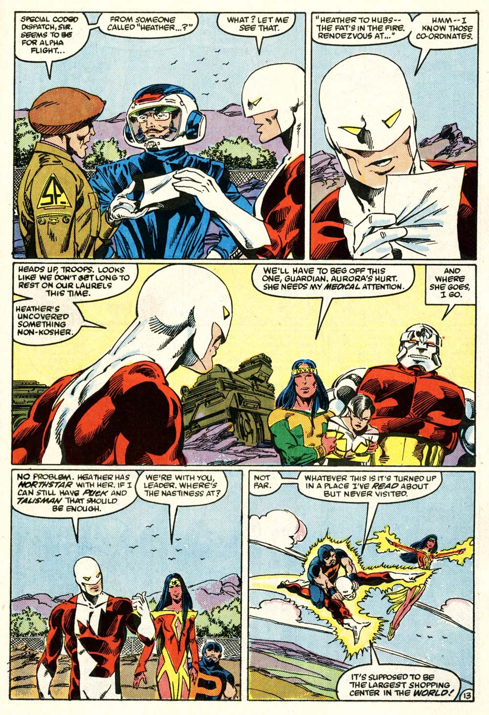 Read online Alpha Flight (1983) comic - Issue #26