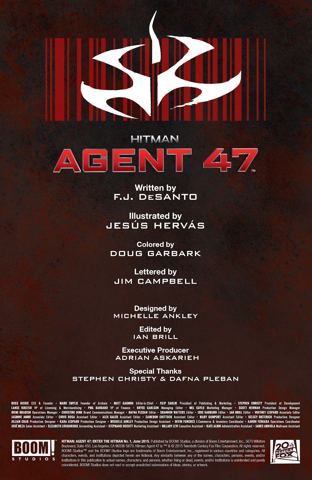 Read online Hitman: Agent 47 comic - Issue # Full