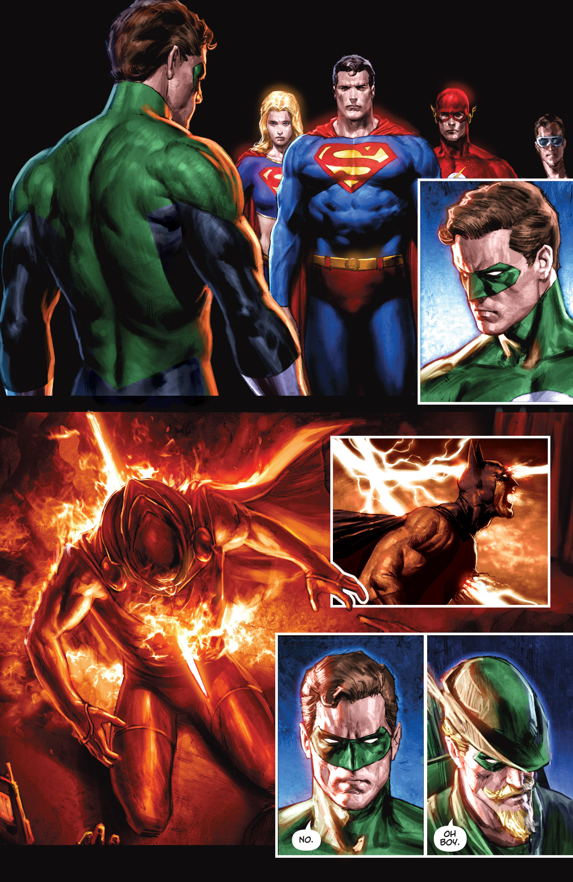 Read online Justice League: Cry for Justice comic - Issue #1