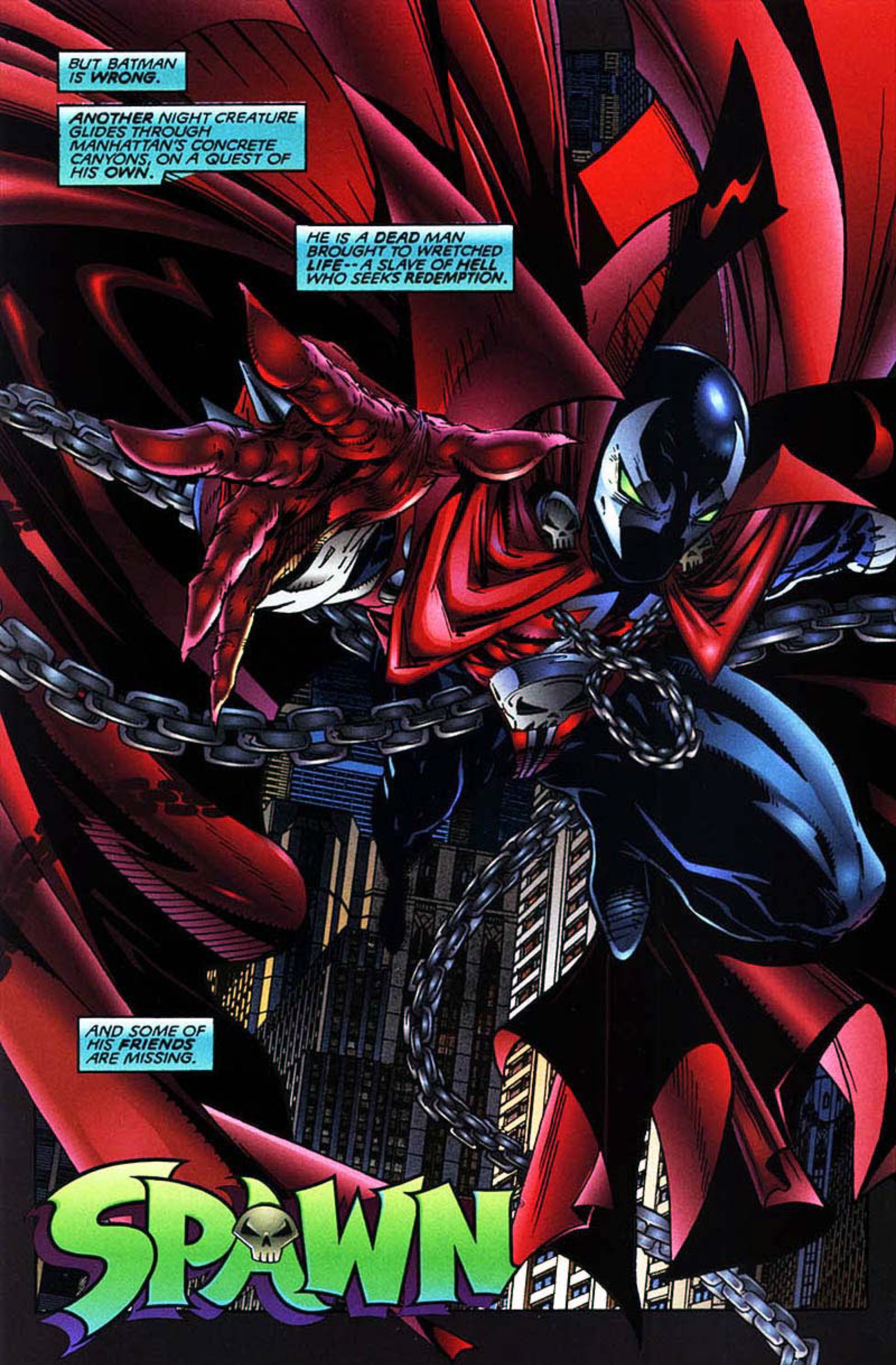 Read online Spawn-Batman comic - Issue # Full