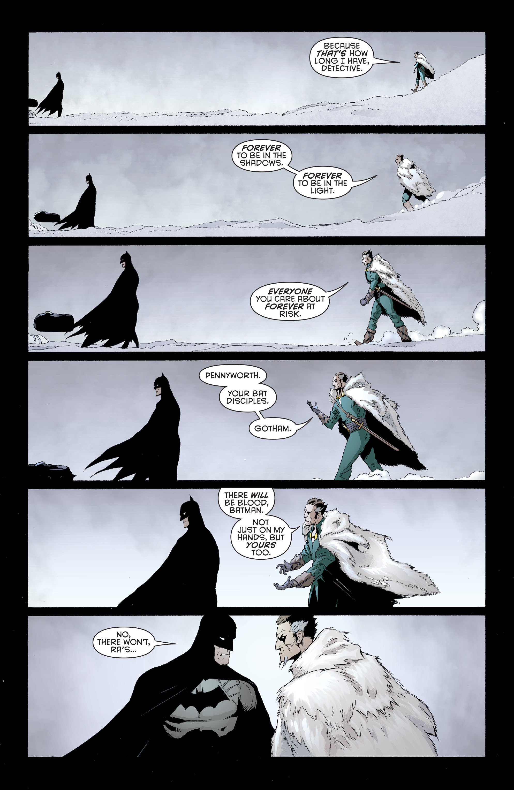 Read online Batman and Robin (2011) comic - Issue #32 - Batman and Ra's ...