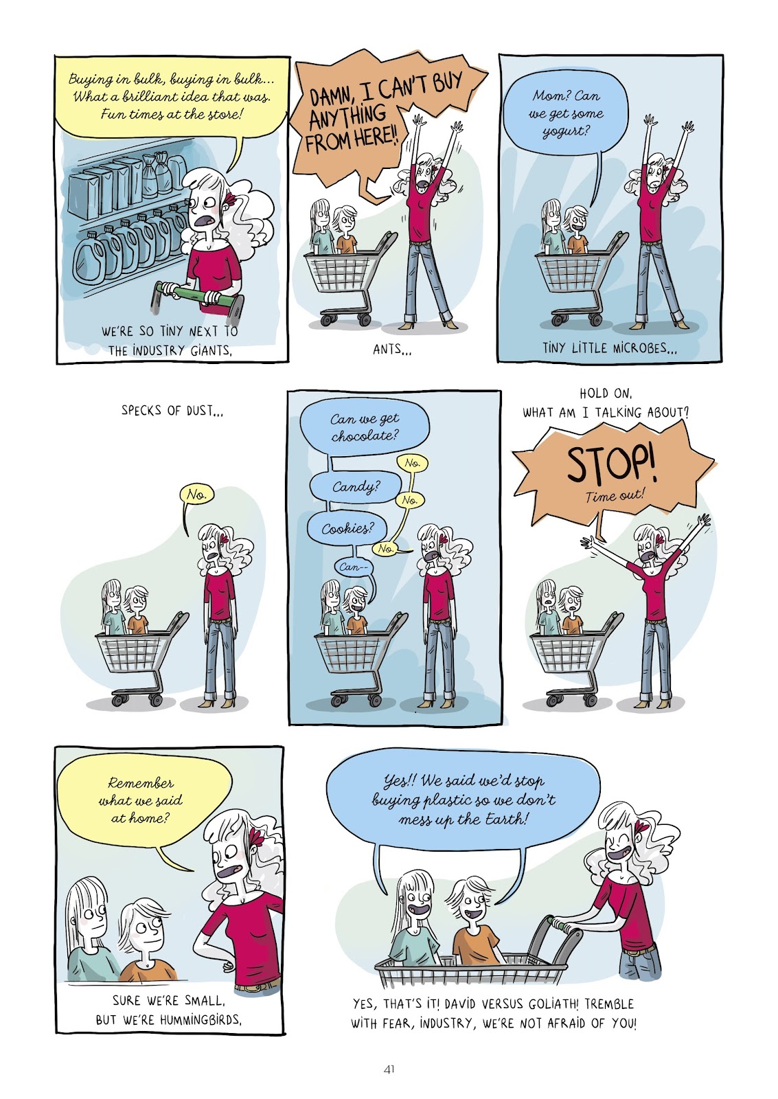 Read online The Diary of the (Nearly) Zero-Waste Family comic - Issue # TPB