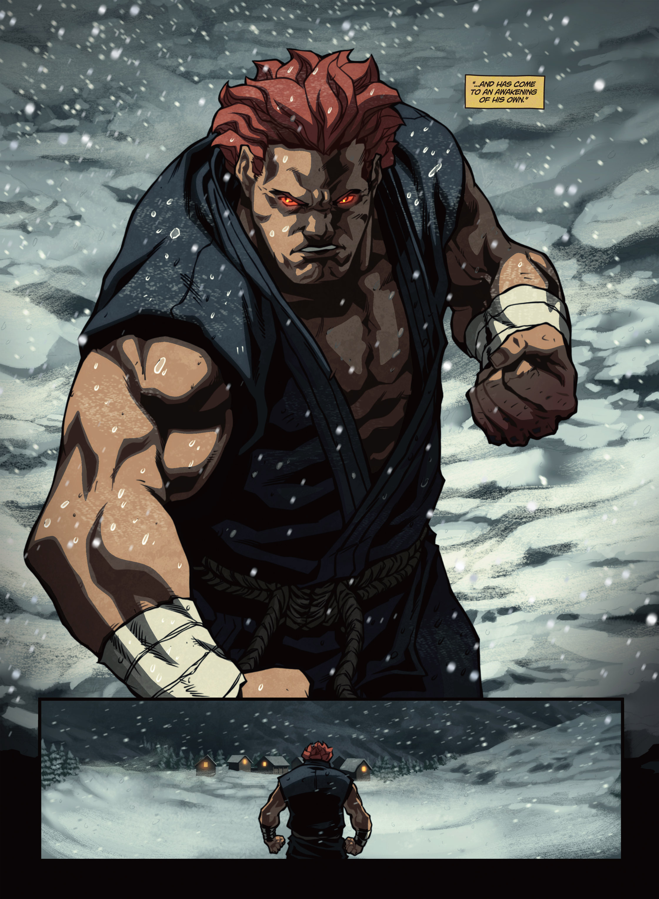 Read online Street Fighter Origins: Akuma comic - Issue # Full