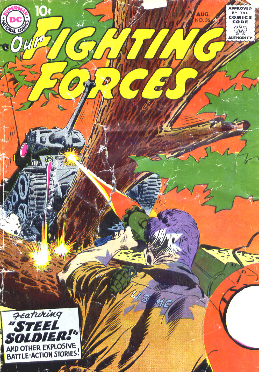 Read online Our Fighting Forces comic - Issue #36
