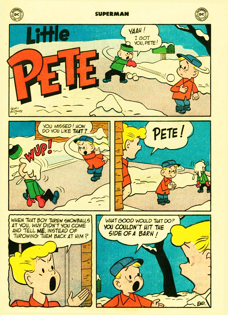 Read online Superman (1939) comic - Issue #111