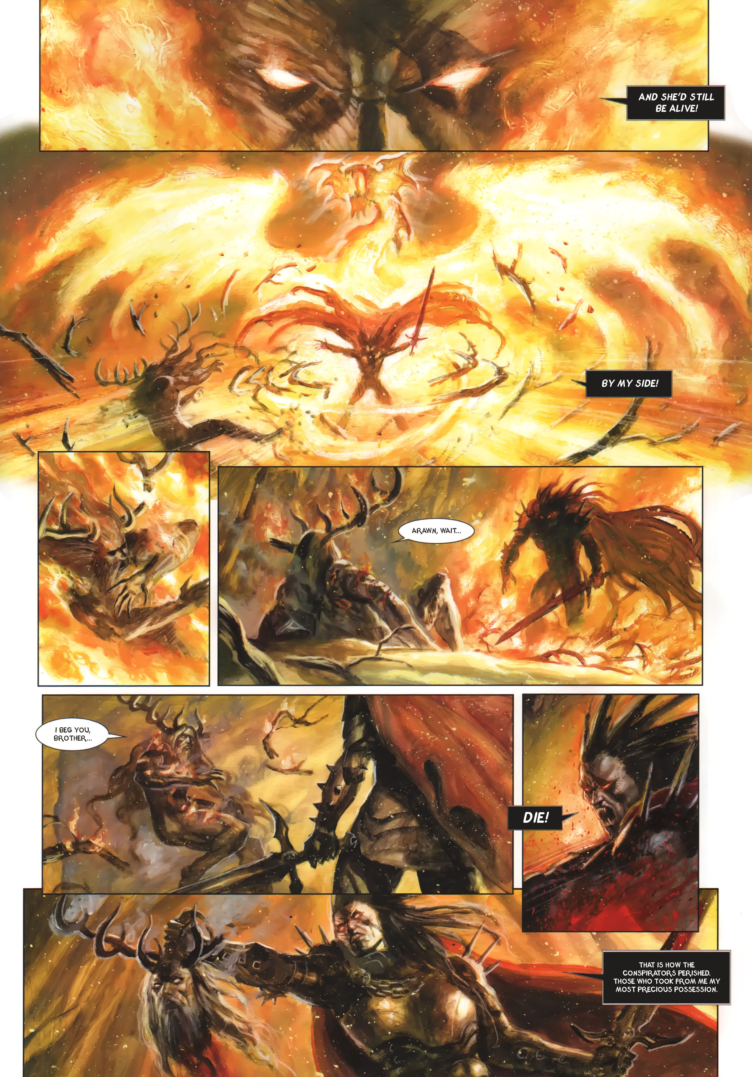 Read online Arawn comic - Issue #6