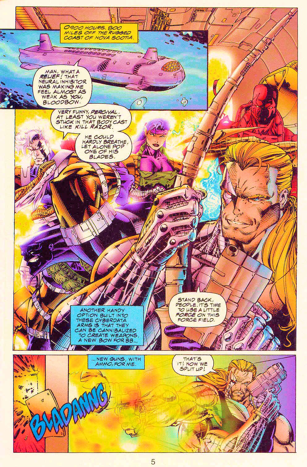 Read online Codename: Strykeforce comic - Issue #3