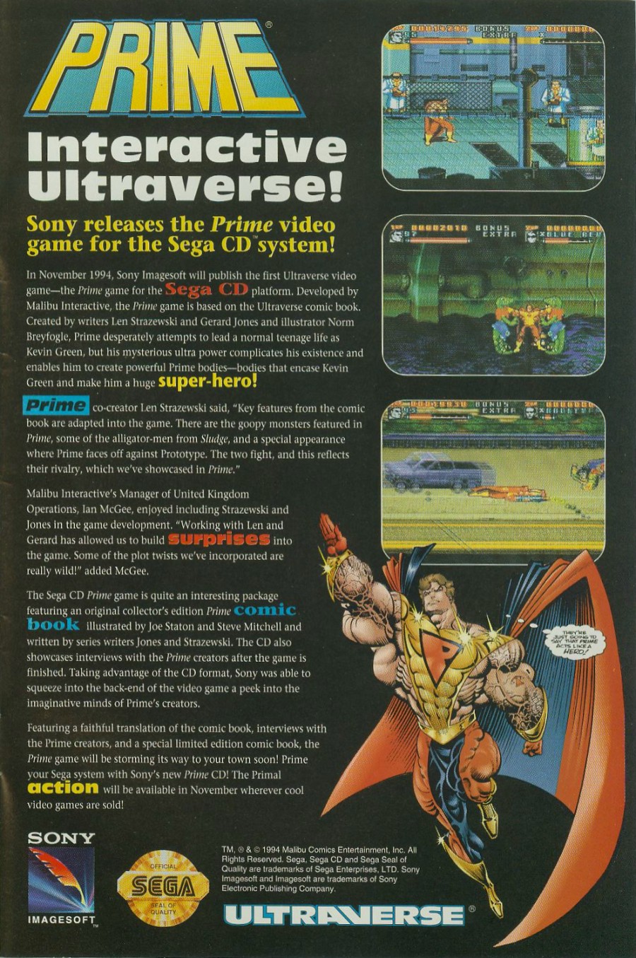 Read online Prototype (1993) comic - Issue #16