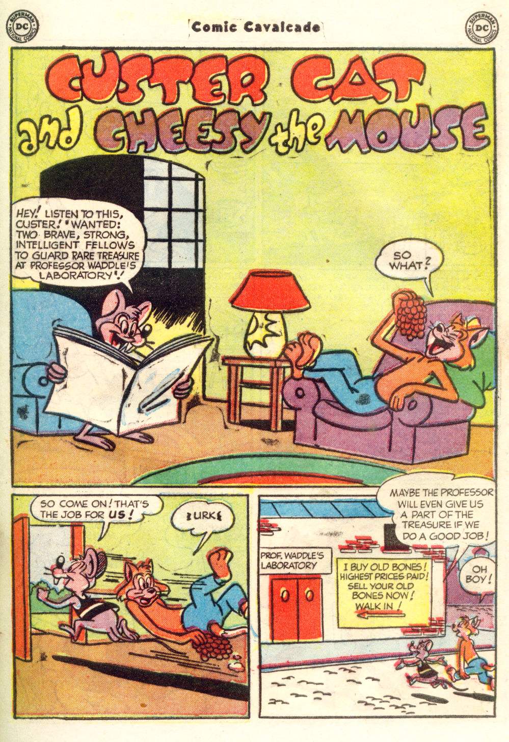 Read online Comic Cavalcade comic - Issue #45