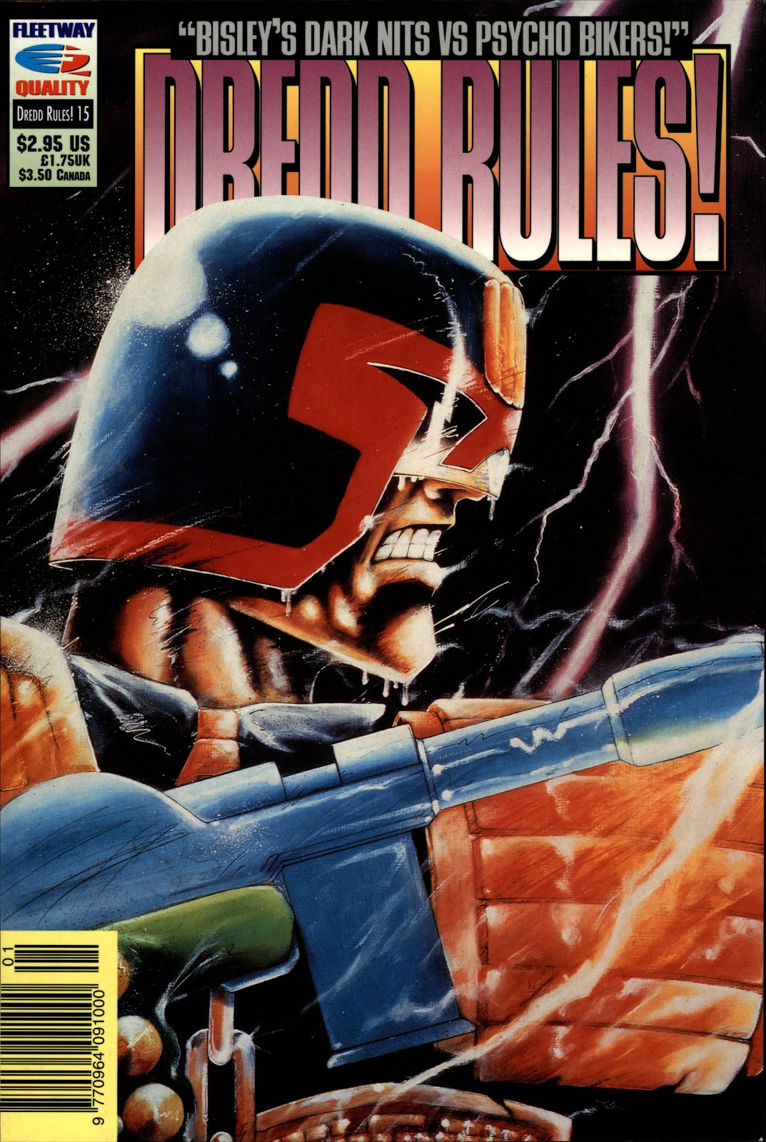 Read online Dredd Rules! comic - Issue #15