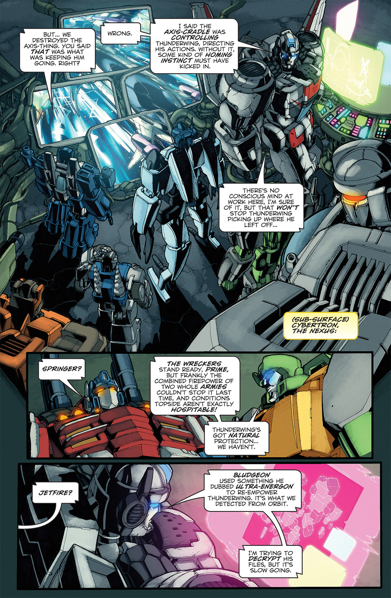 Read online The Transformers: Stormbringer comic - Issue #4