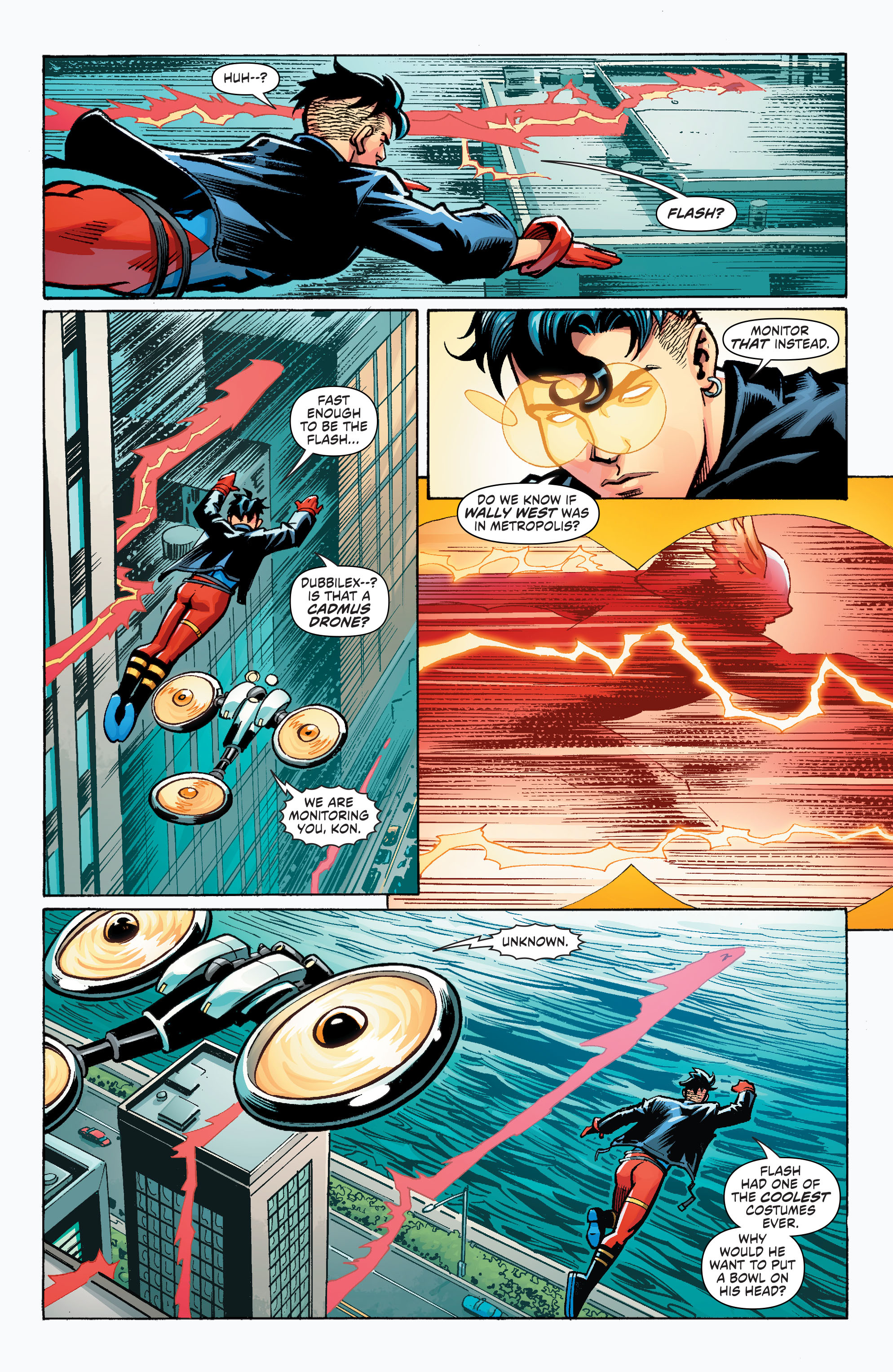 Read online Convergence Superboy comic - Issue #1