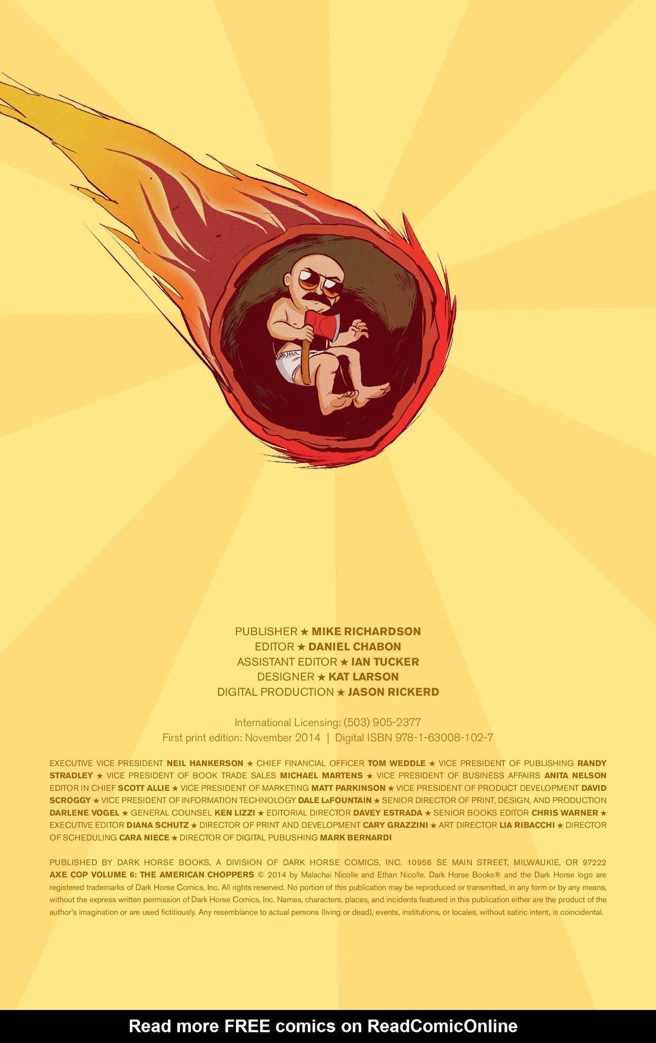 Axe Cop TPB 6 - Read All Comics Online