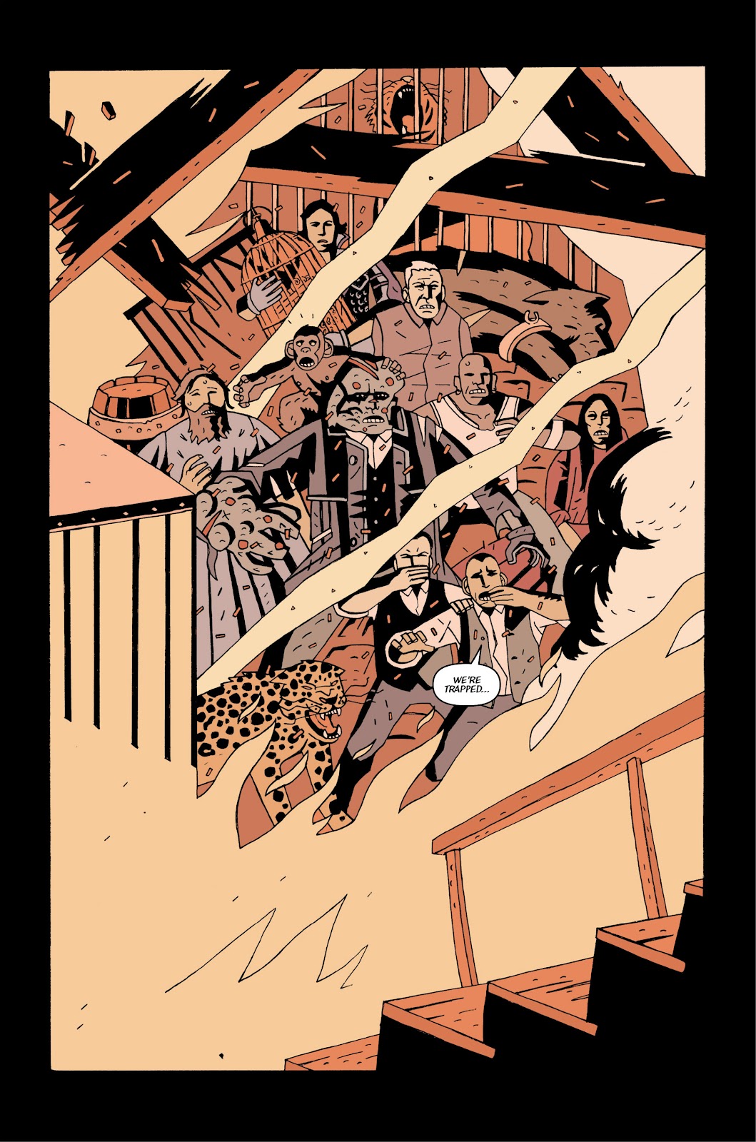 Read online Merrick: The Sensational Elephantman comic - Issue #4