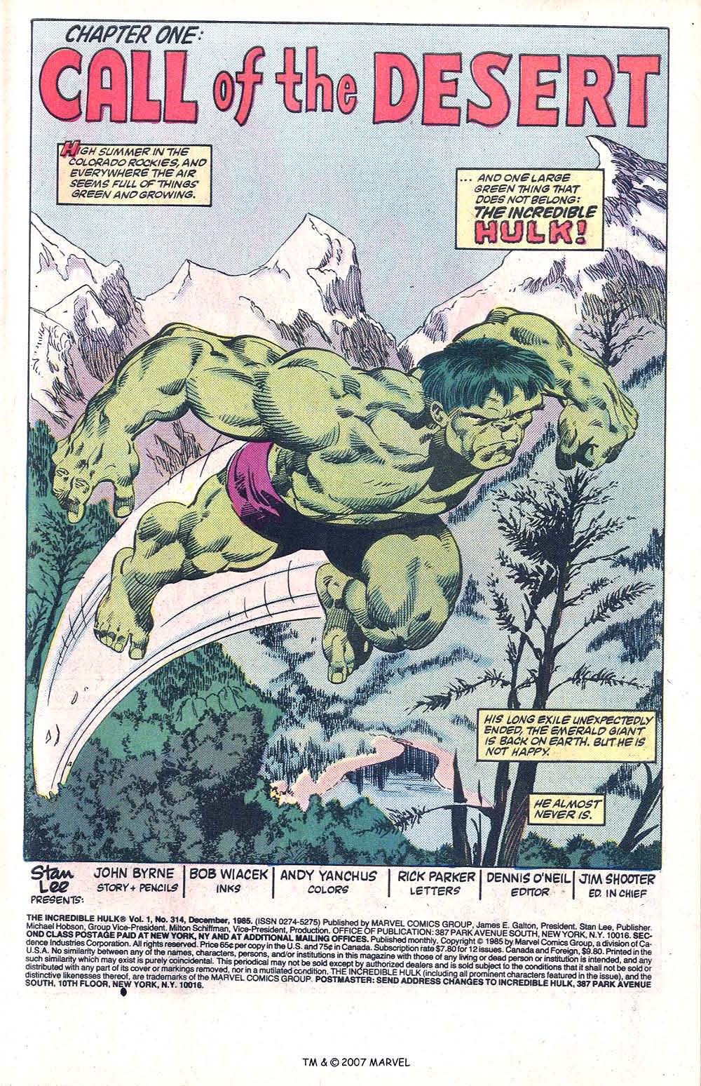 Incredible Hulk V1 314 | Read Incredible Hulk V1 314 comic online in ...