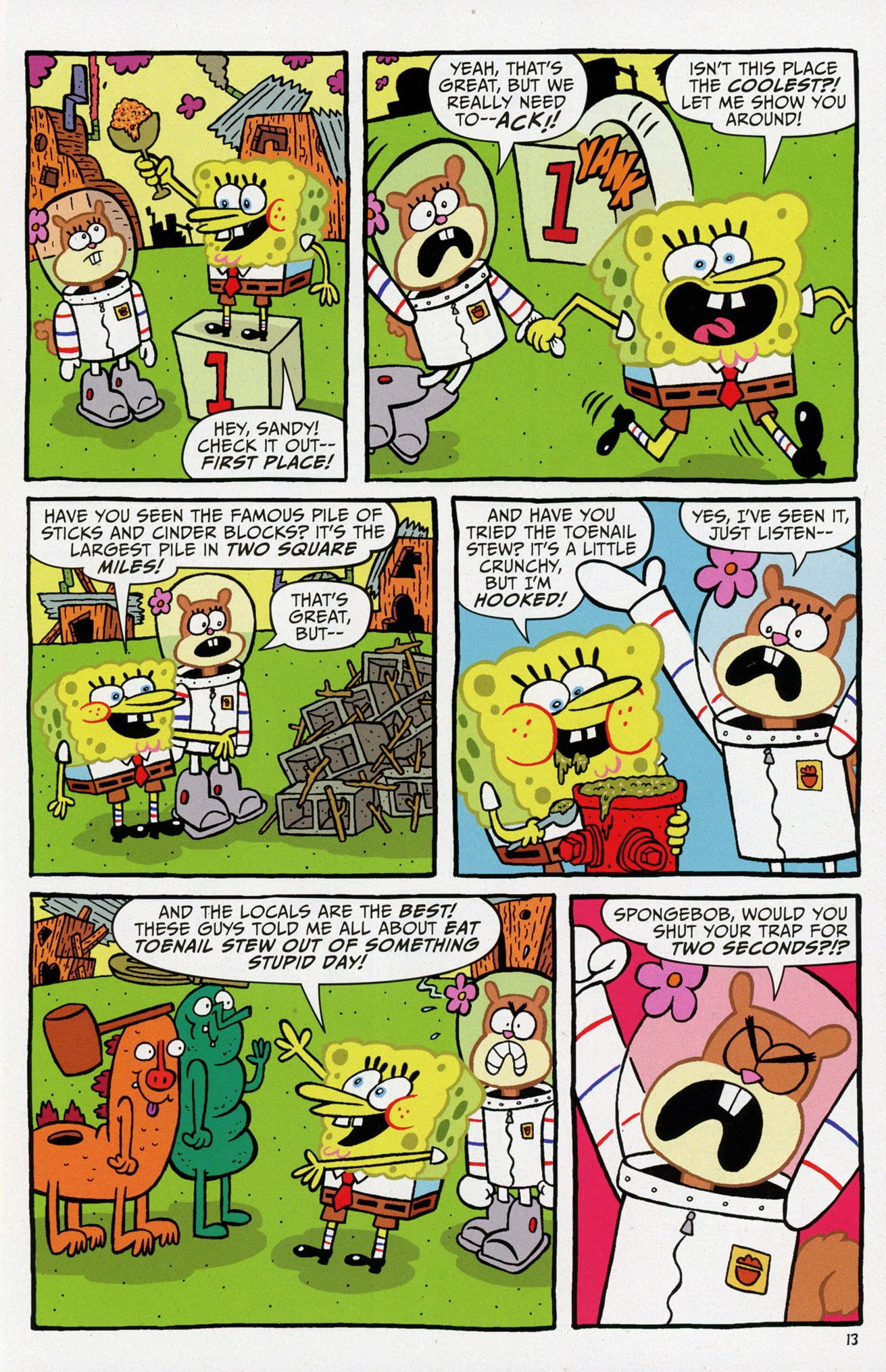 Read online SpongeBob Comics comic - Issue #52