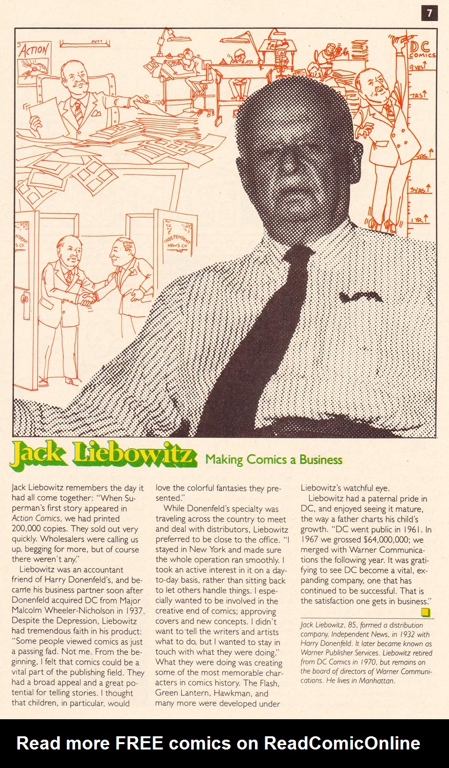 Read online Fifty Who Made DC Great comic - Issue # Full