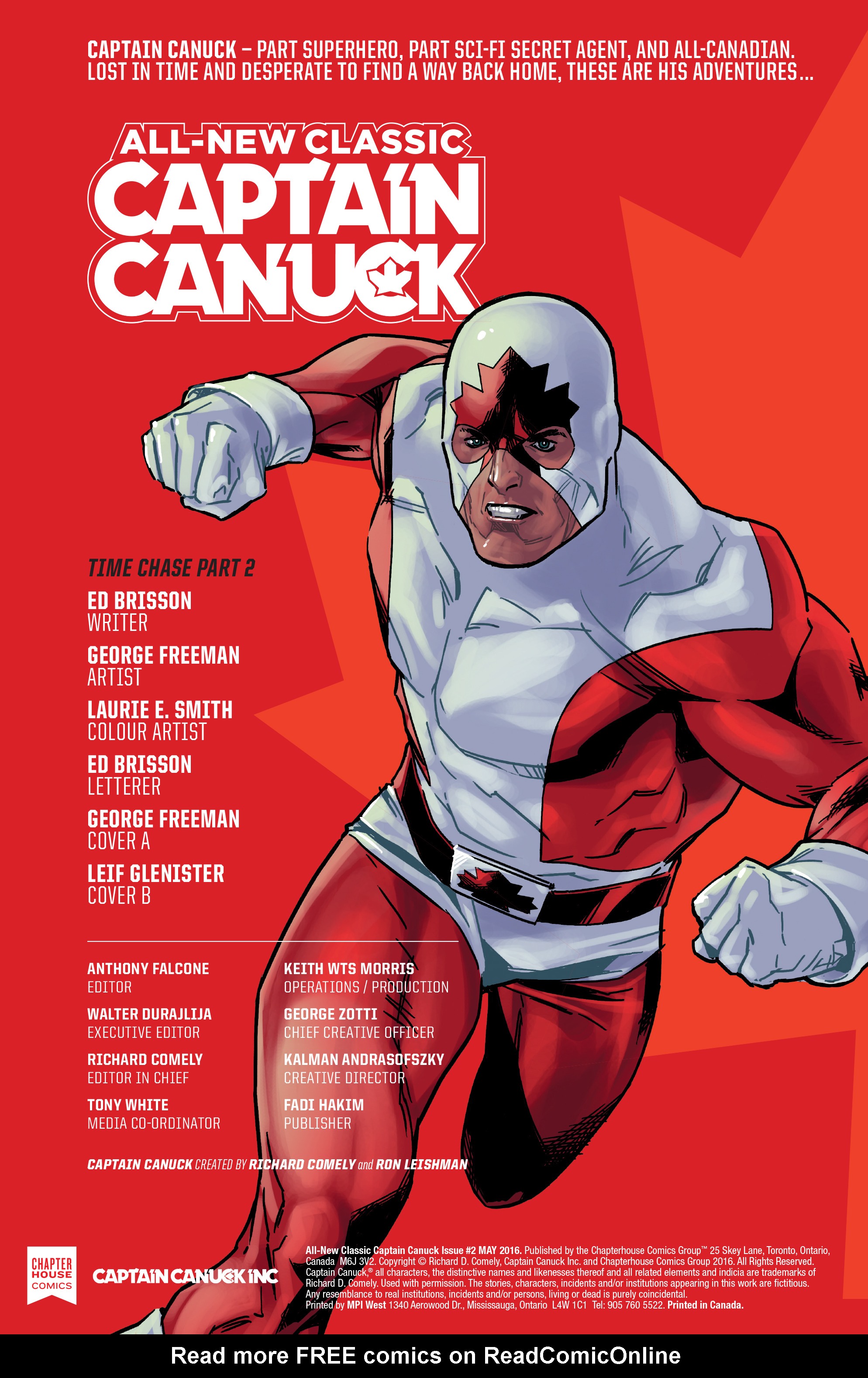 Read online All-New Classic Captain Canuck comic - Issue #2