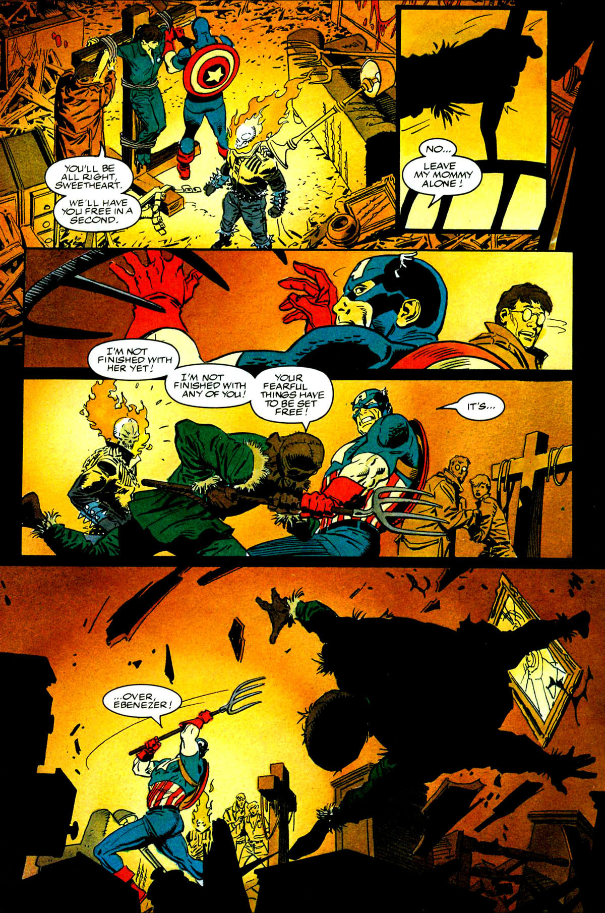 Read online Ghost Rider/Captain America: Fear comic - Issue # Full