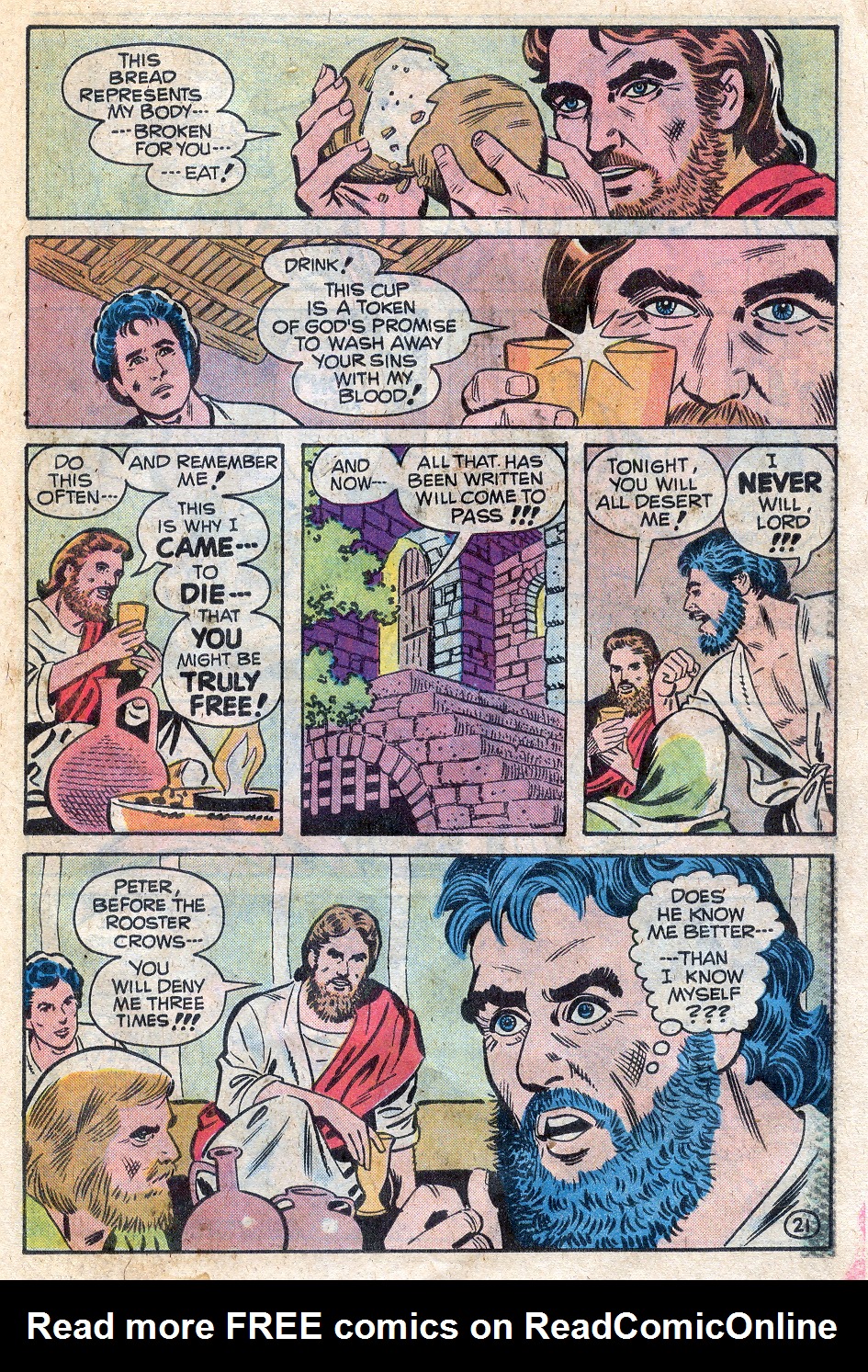 Read online Jesus comic - Issue # Full