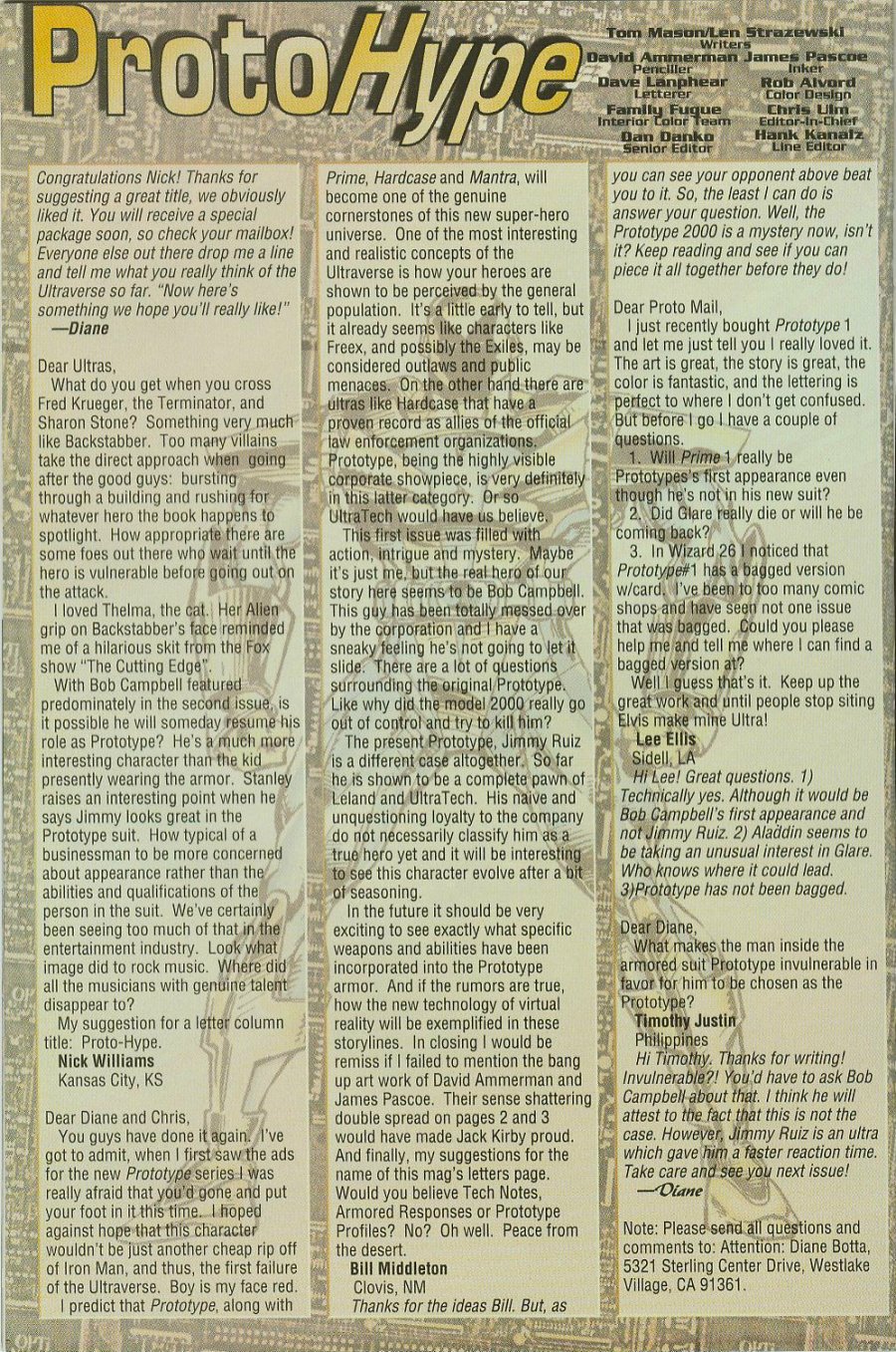 Read online Prototype (1993) comic - Issue #3