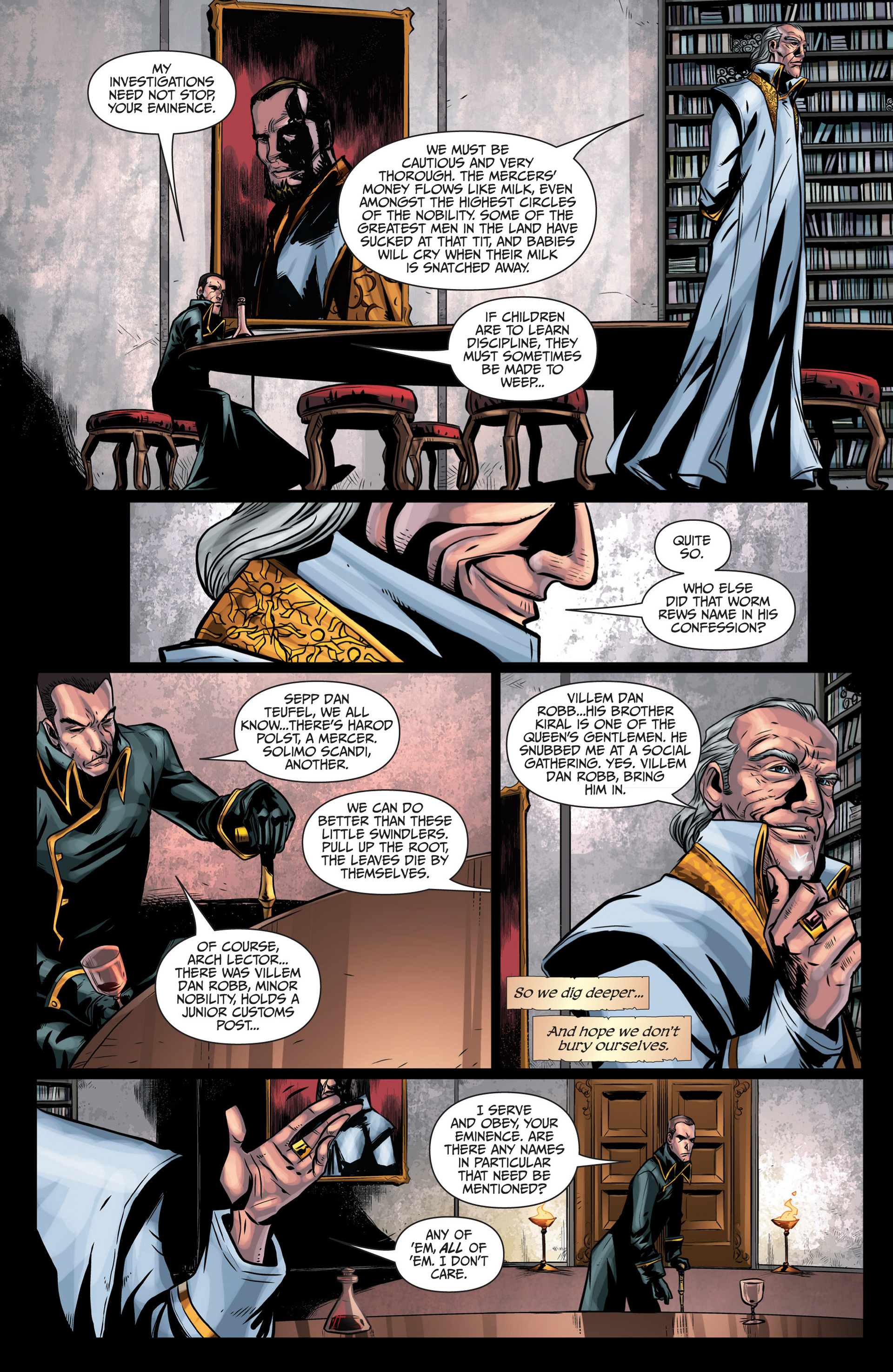 Read online The First Law: The Blade Itself comic - Issue #3