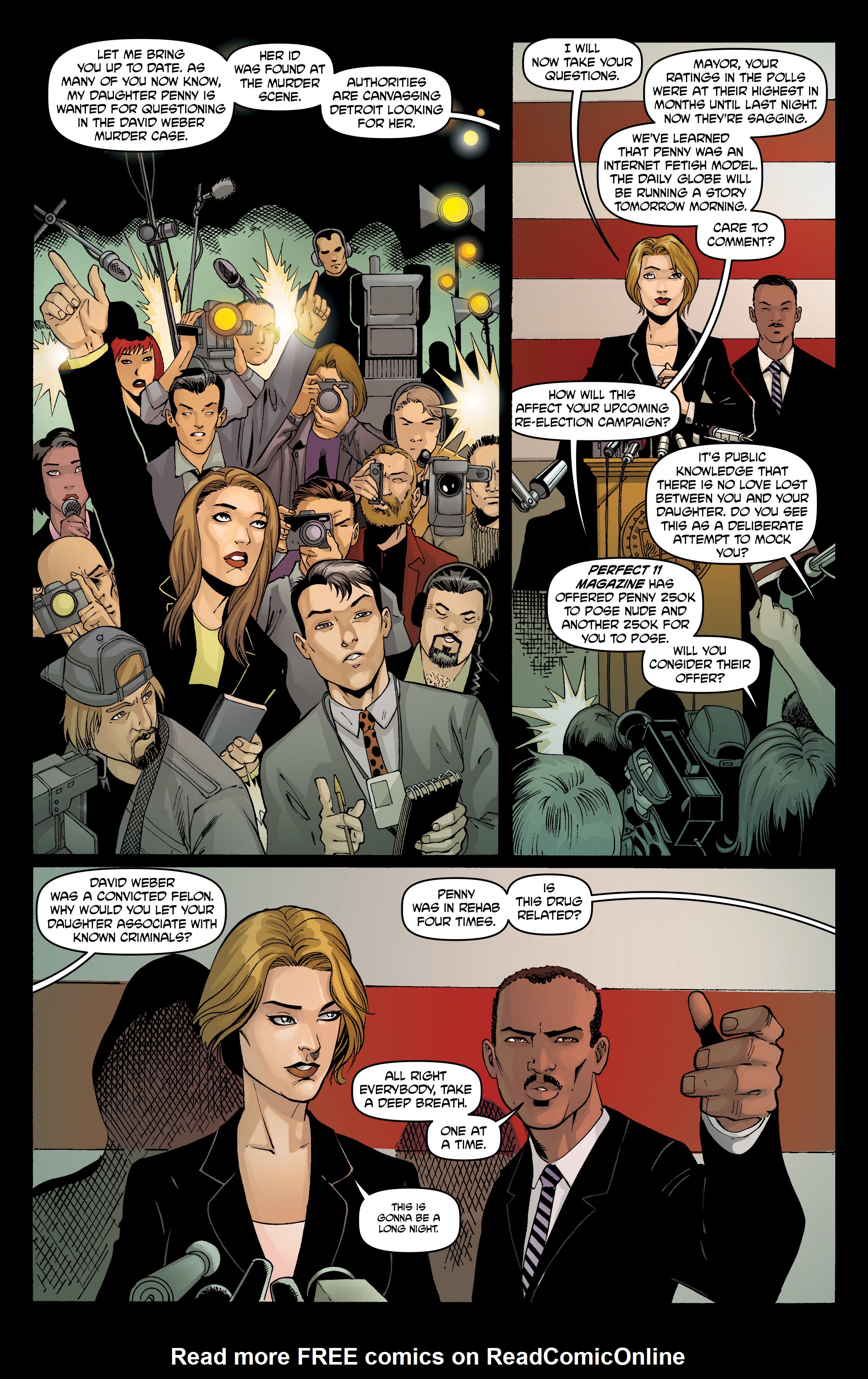 Read online UnHoly comic - Issue #4