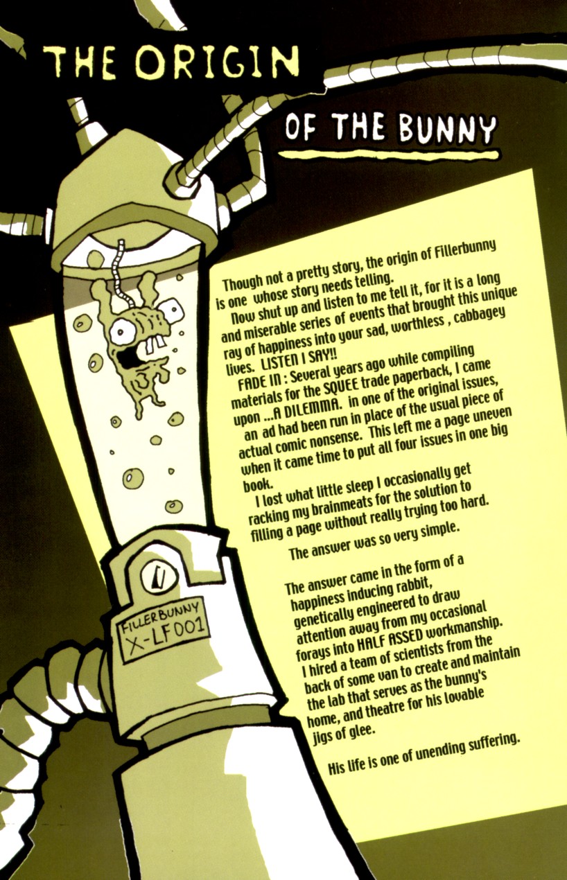 Read online Filler Bunny comic - Issue #1