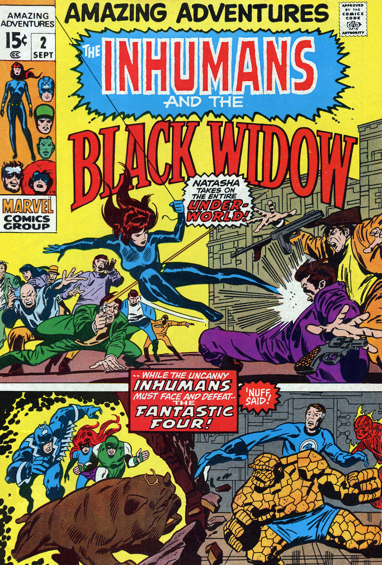 Read online Amazing Adventures (1970) comic - Issue #2