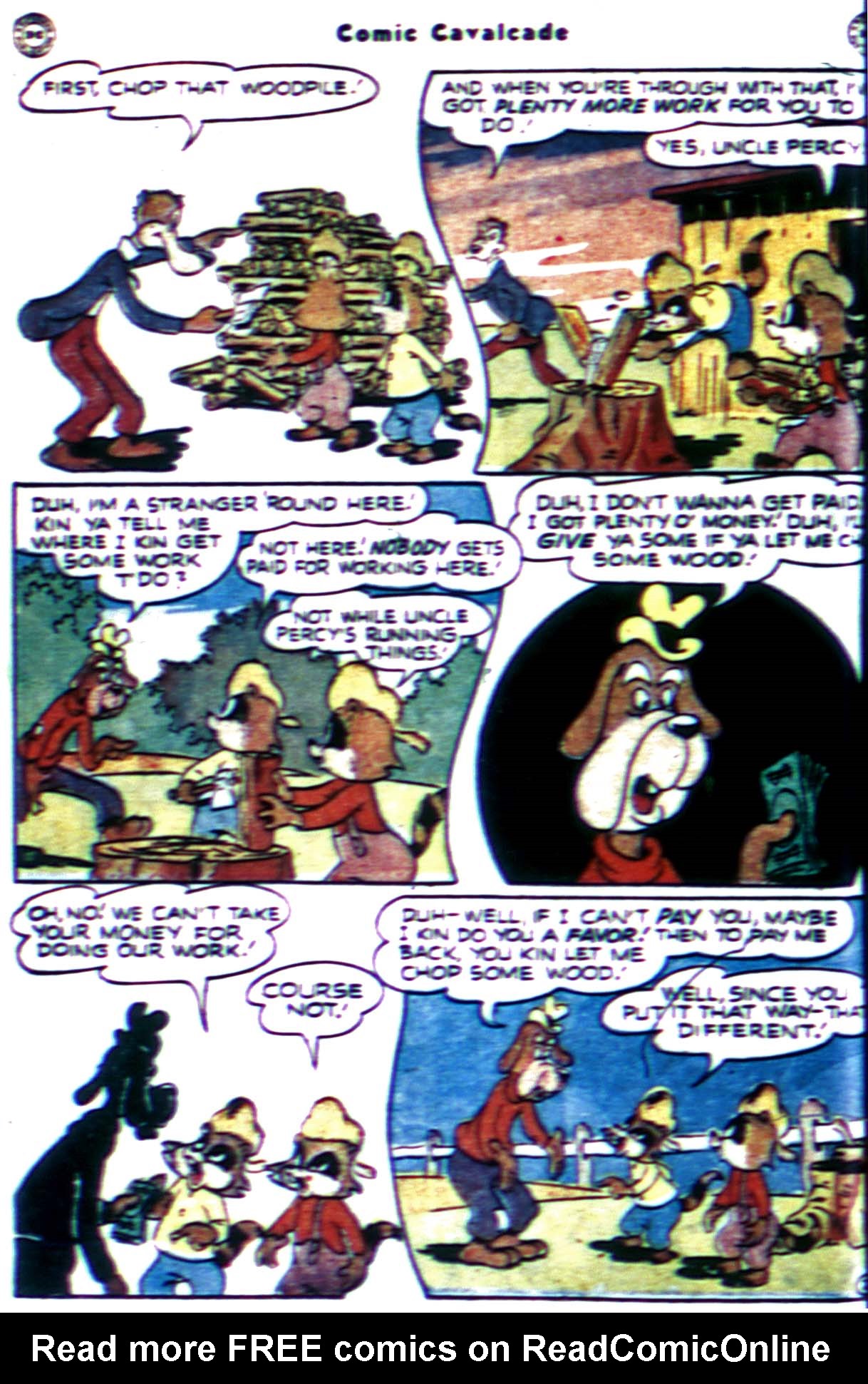 Read online Comic Cavalcade comic - Issue #30