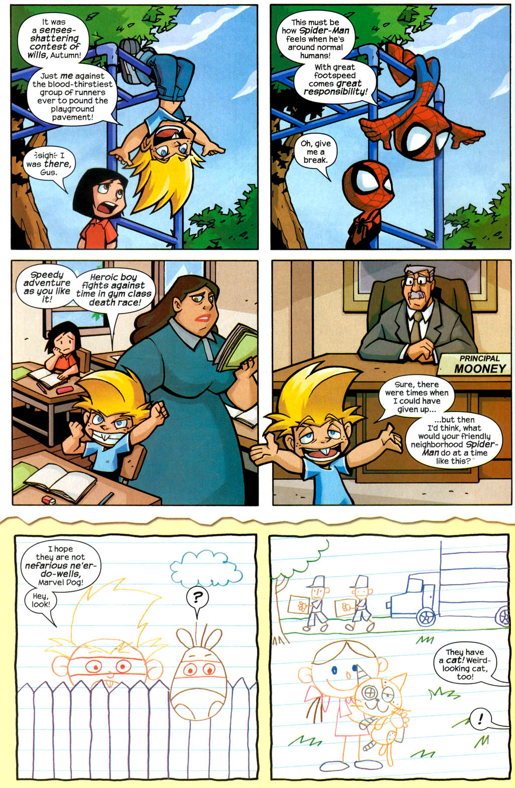 Read online Marvelous Adventures of Gus Beezer comic - Issue # Gus ...