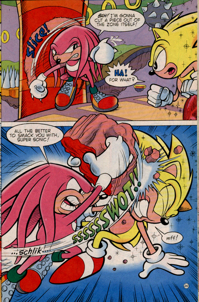 Read online Super Sonic vs. Hyper Knuckles comic - Issue # Full