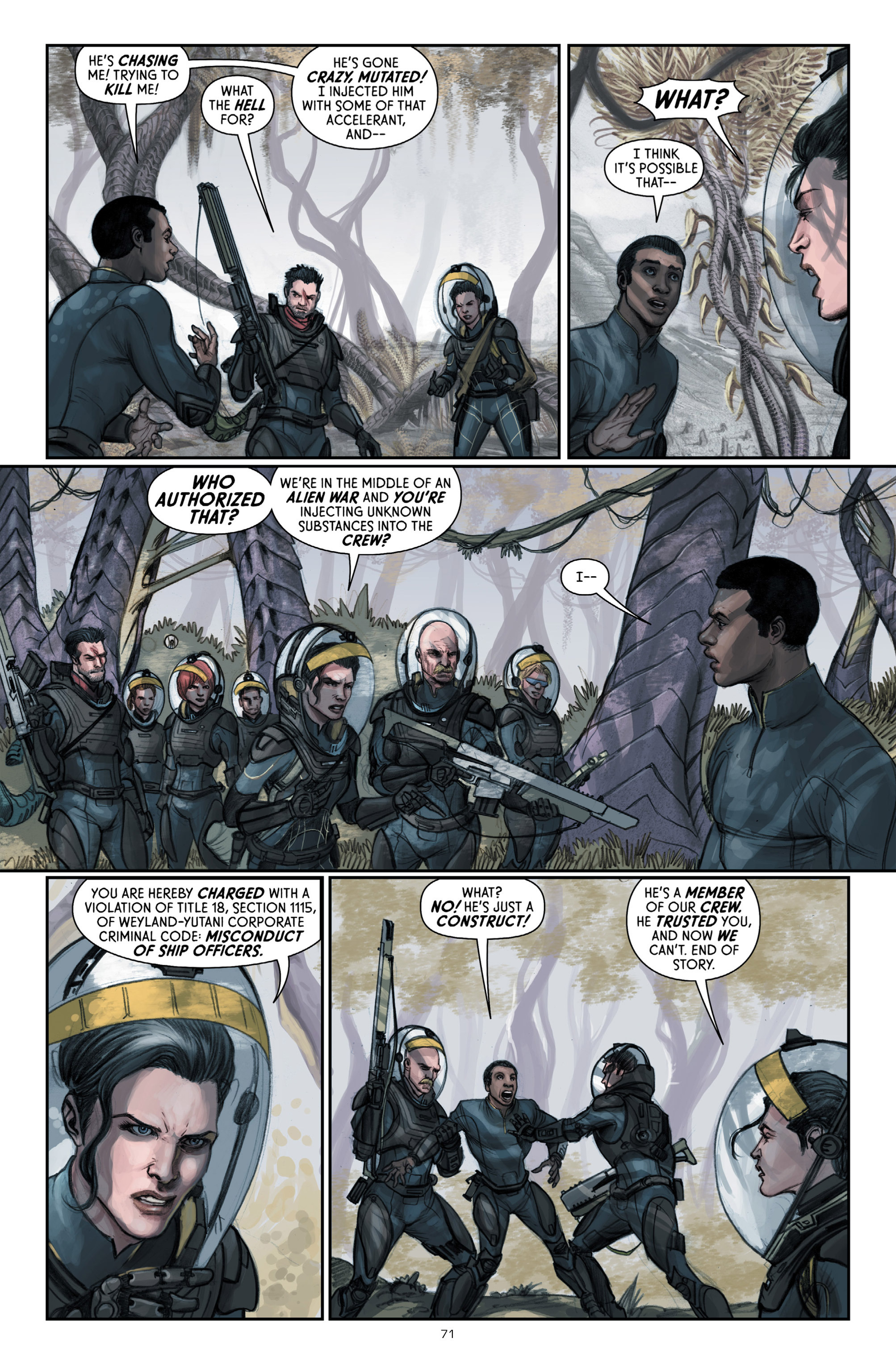 Read online Prometheus: The Complete Fire and Stone comic - Issue ...