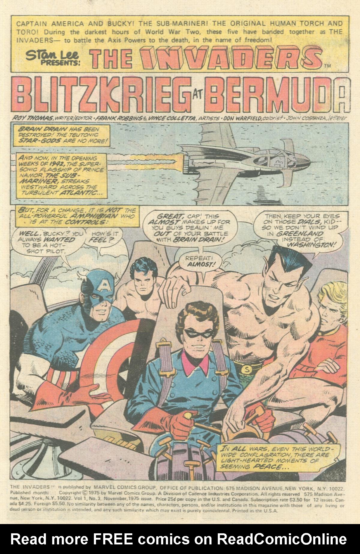 Read online The Invaders (1975) comic - Issue #3